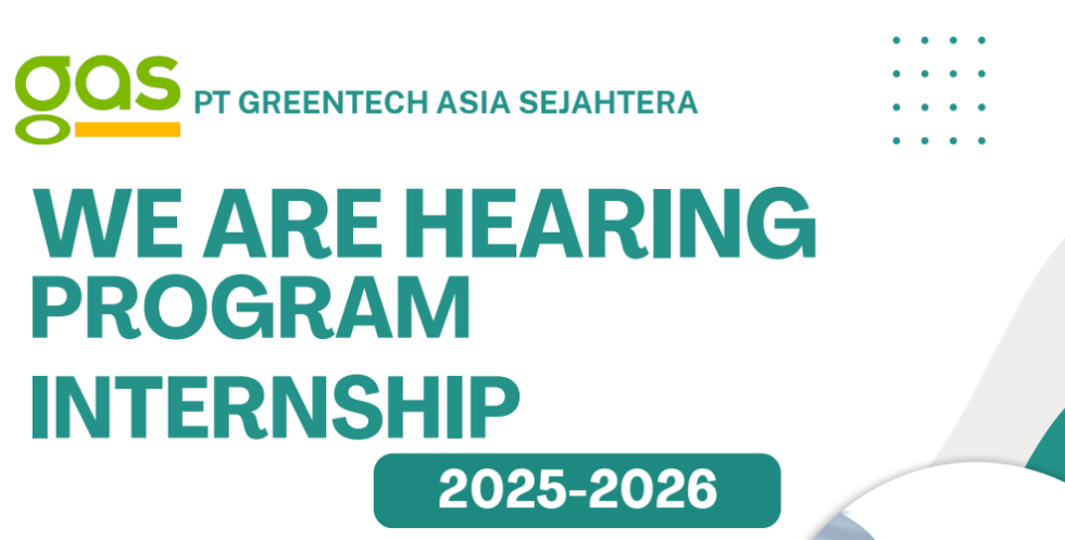 Telah Dibuka Kesempatan Magang di PT Greentech Asia Sejahtera untuk ...